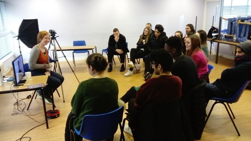 Judith Quin Voice and Screen Test on Camera - London Actors Workshop